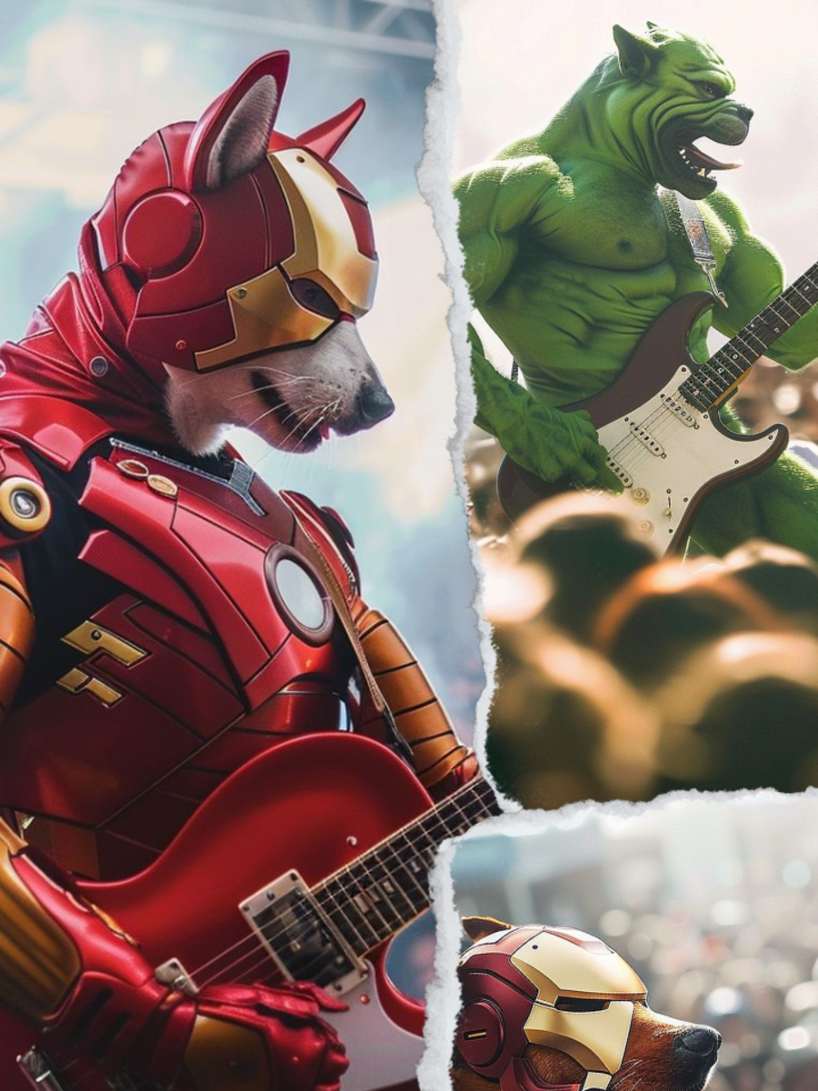 AI Imagines Dogs As Superheroes: Hulk, Superman, Iron Man, Thor ...
