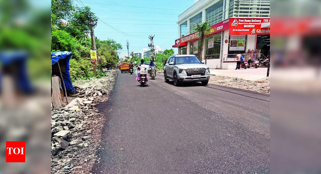 Perumbakkam: Perumbakkam roads get much-needed upgrade | Chennai News ...