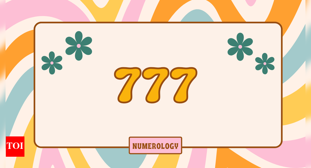Angel Number 777 and its spiritual significance - Times of India