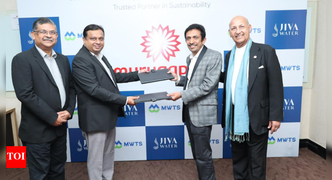 Murugappa group company MWTS signs R&D pact with Jiva Water - Times of ...