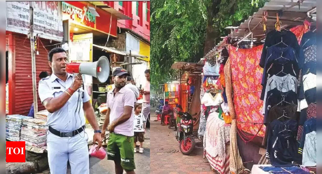 Shopper count dips at Gariahat, Hatibagan on 1st Sunday after hawker ...