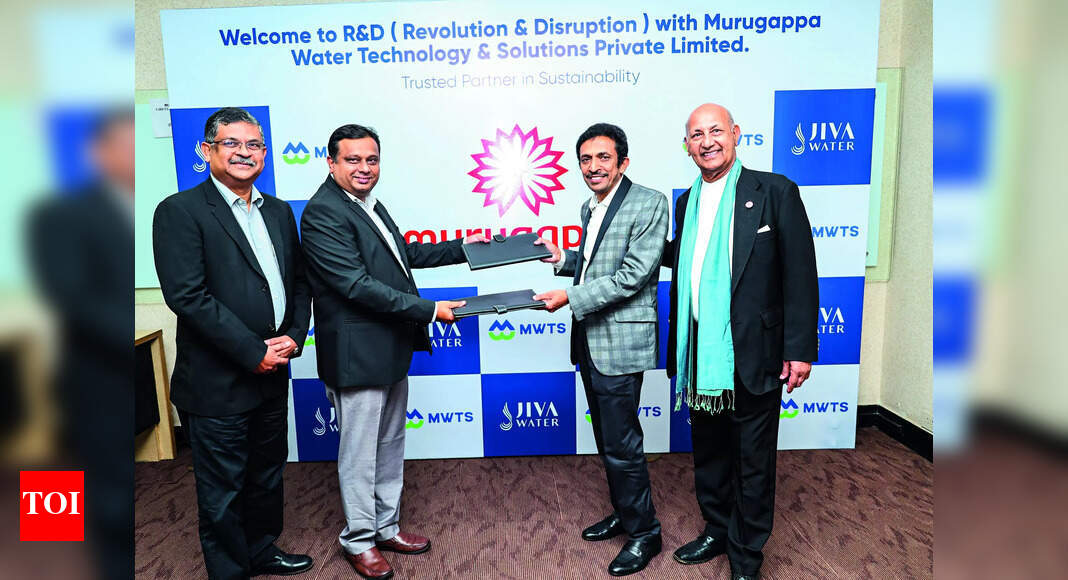 Murugappa Group: Murugappa Group Company MWTS Signs Pact with Jiva ...