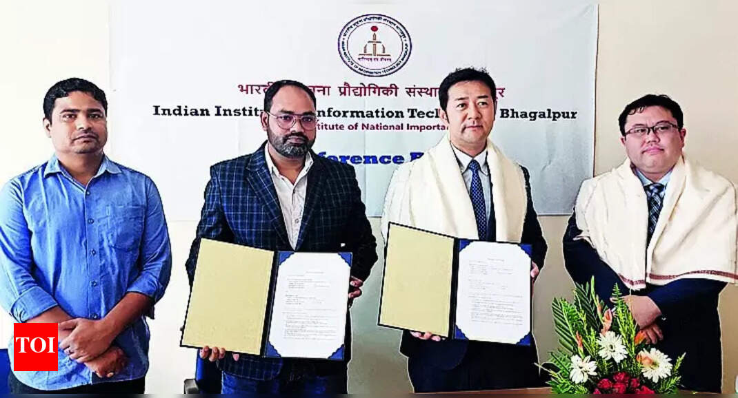 IIIT Bhagalpur inks MoU with Japanese IT firm | Patna News - Times of India