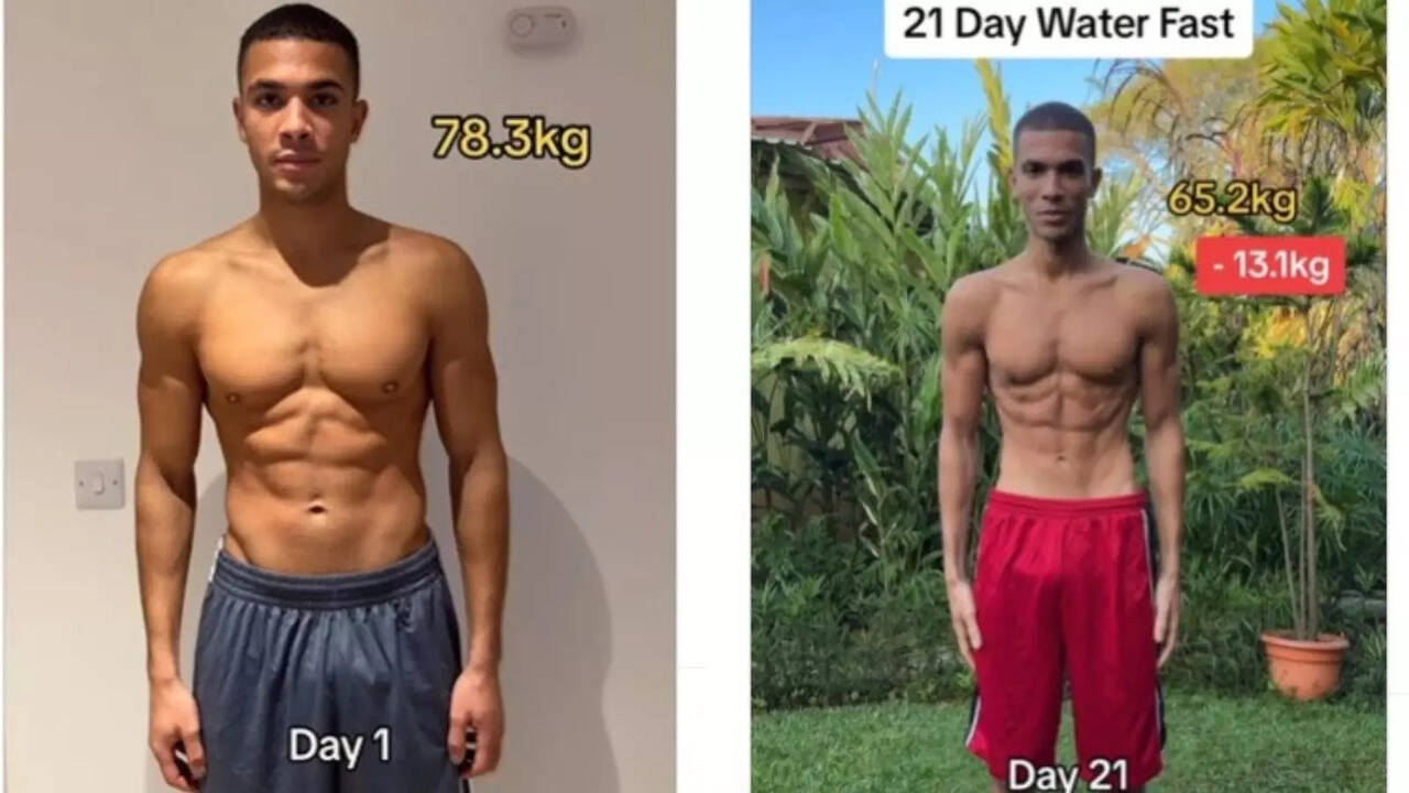 Man Loses 13kgs In 21 Days With 'Water Fast': What’s This Trend And Is ...