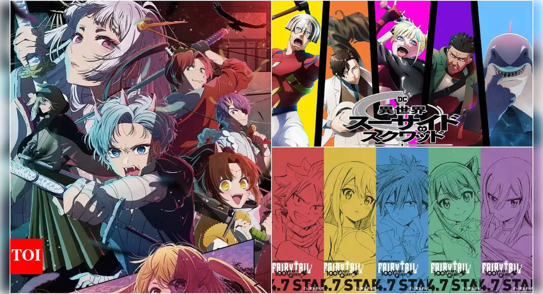 Oshi No Ko, Suicide Squad Isekai, Fairy Tail: 100 Years Quest - FIVE ...