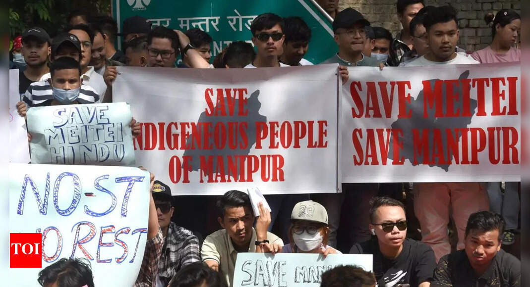 Manipur: MP questions govt silence on Manipur | India News - Times of India