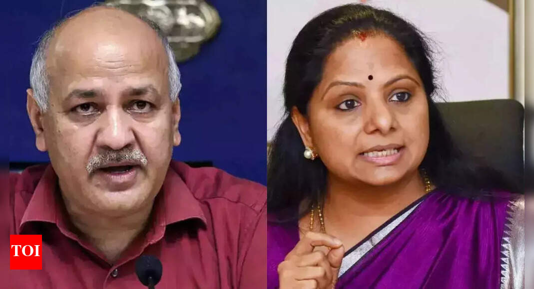 Excise 'scam': Court extends judicial custody of AAP leader Manish Sisodia, BRS leader K Kavitha ...