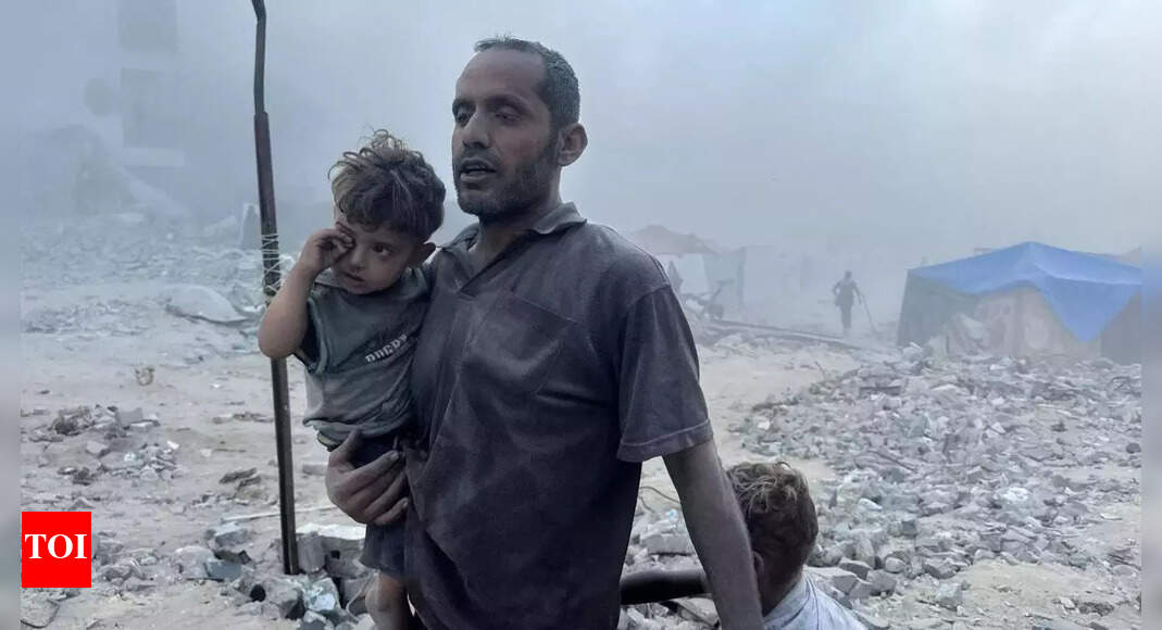 Nine in 10 Gazans displaced since war began, says UN - Times of India