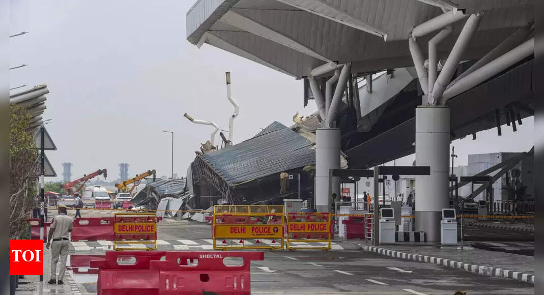 Canopy Collapse: Delhi Airport Canopy Collapse: Police Seek Information ...