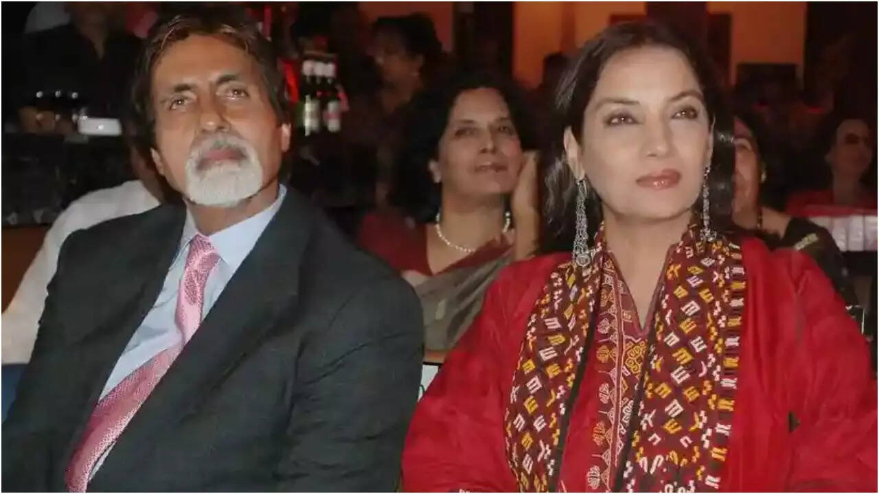 Shabana Azmi credits Amitabh Bachchan for clearing the field for senior ...