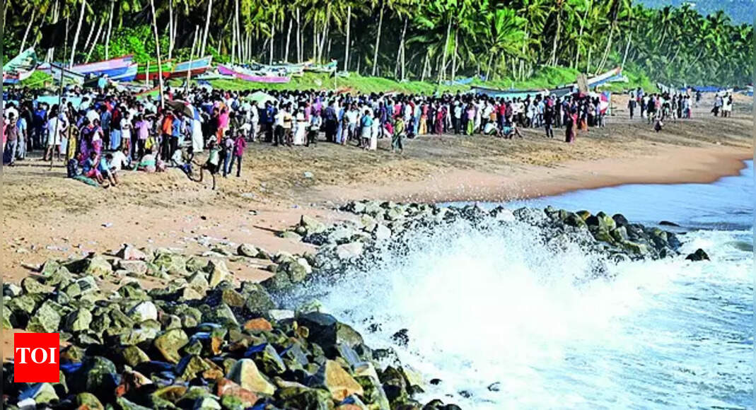 Coastal Erosion: Irrigation Department's Plan to Construct 8 Groynes to ...