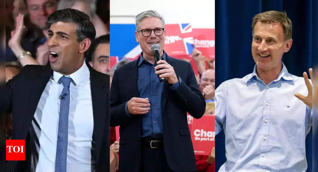 Sunak vs Starmer: Who will get keys to No. 10? - Times of India