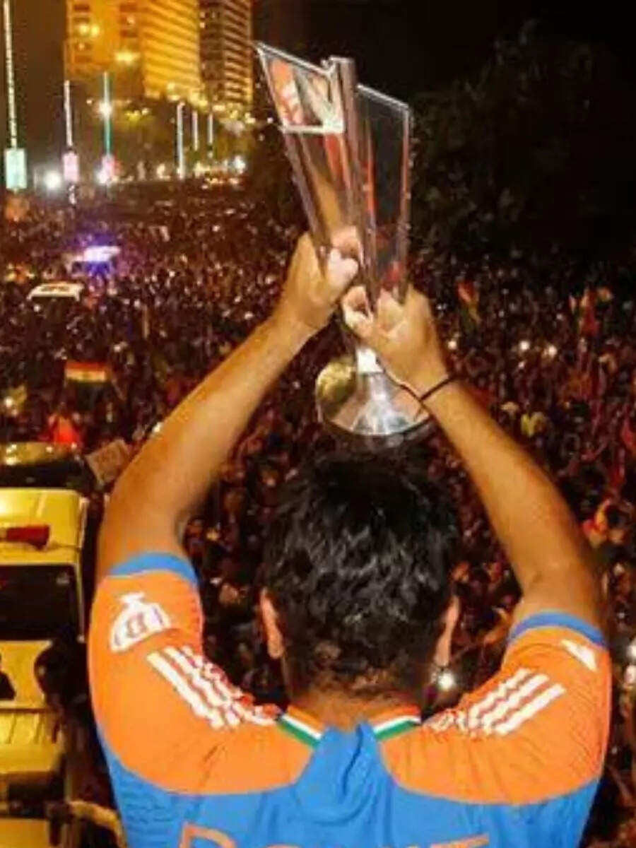 T20 World Cup: Team India victory parade | Times of India