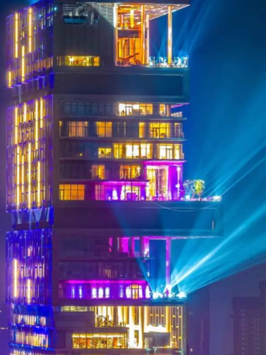 Antilia gets a vibrant makeover ahead of Anant-Radhika's wedding ...