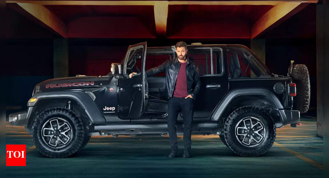 Jeep India welcomes Hrithik Roshan to Jeep family: Details - Times of India