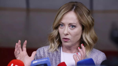 Italian PM Meloni congratulates UK's Starmer after victory - Times of India