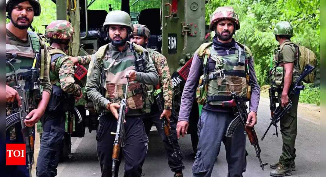 4 terrorists, 2 soldiers killed in J&K twin operations | Jammu News - Times of India