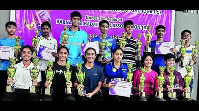 Badminton Tournament: Diya, Amith & Disha shine in State sub-junior ...