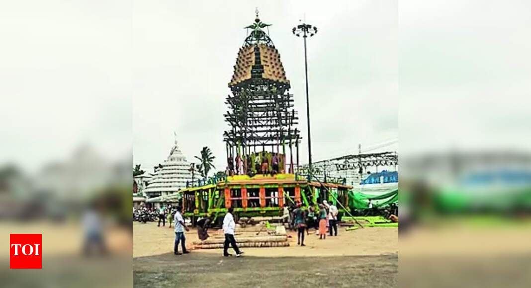 Rath Yatra: 65-ft-high chariot of Baladevjew Temple set to roll ...