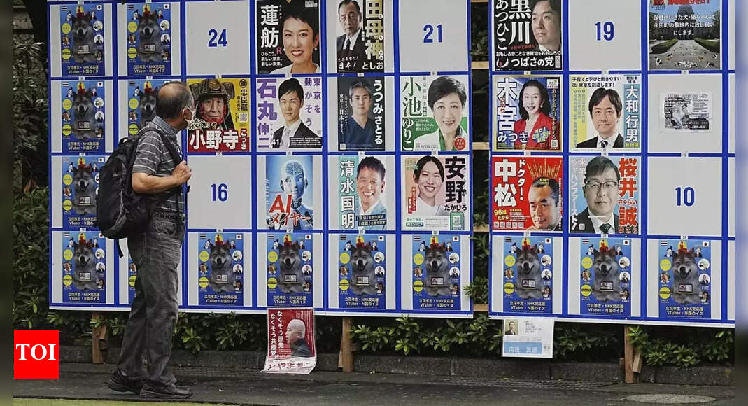 Tokyo Election: Women fight Tokyo election in male-dominated Japan ...