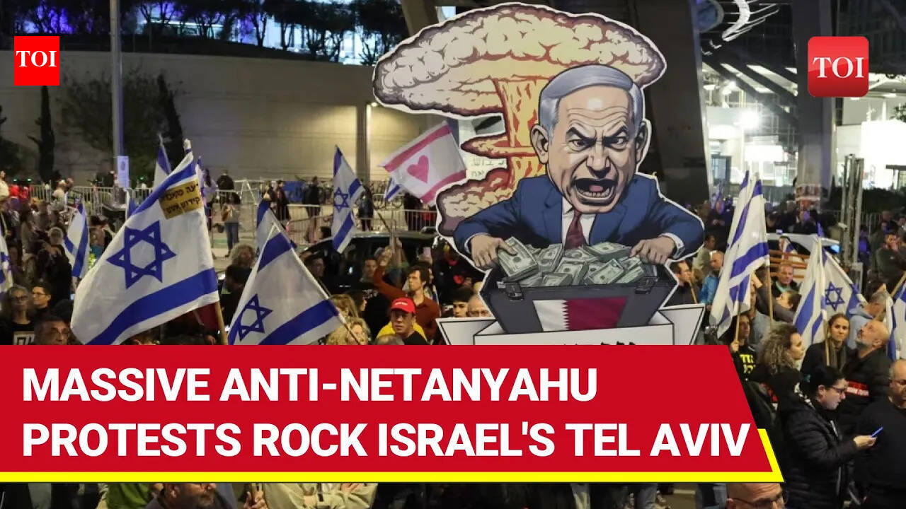 Israel On The Boil: Clashes, Arson As Thousands Hit Streets Against ...
