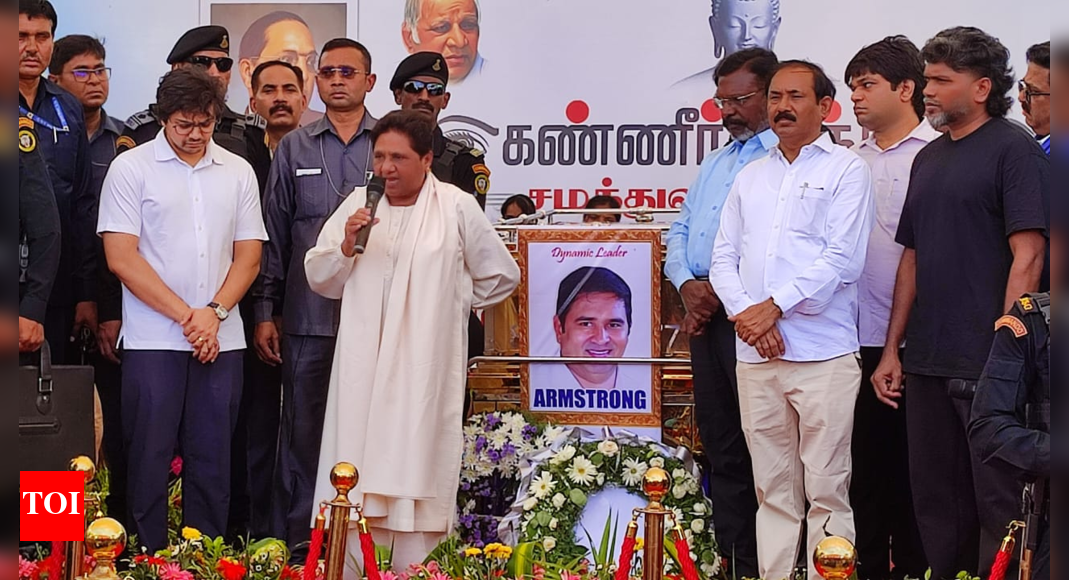 Tamil Nadu BSP chief murder: Mayawati demands CBI probe, slams law and order in state after ...