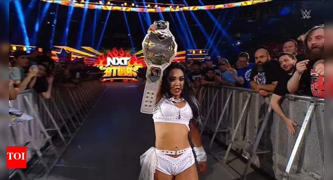 WWE NXT Heatwave: Roxanne Perez retains NXT Women's Title | WWE News - Times of India