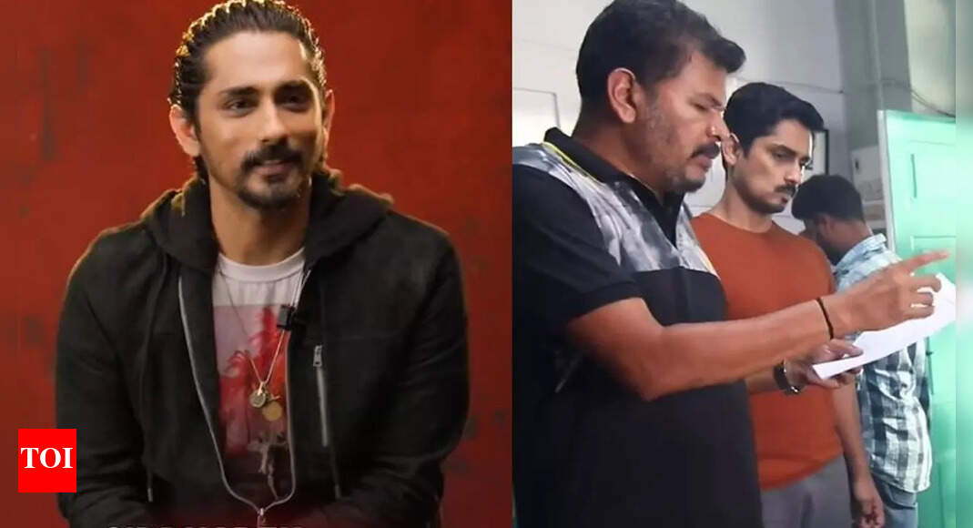 Siddharth exposes Shankar's masterclass in the latest BTS video from ...