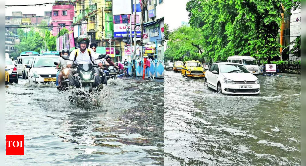 Afternoon Shower Spells Leave Central, South Kol Waterlogged | Kolkata ...