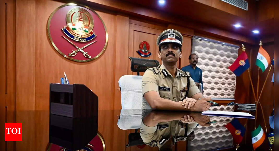 A Arun assumes office as Chennai police commissioner, reveals his ...