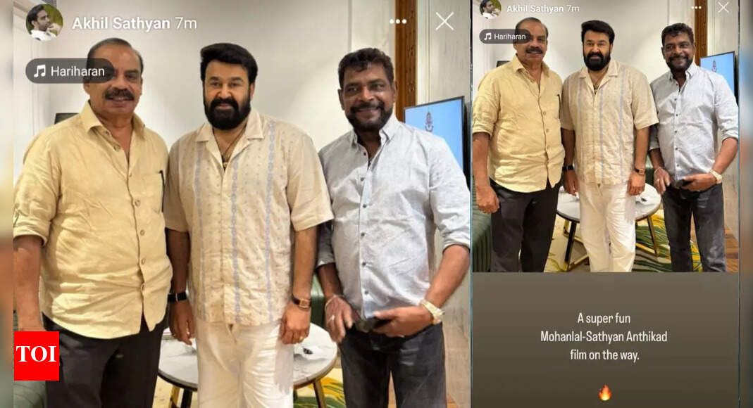 Mohanlal and Sathyan Anthikad’s film to go on floors soon - Deets ...