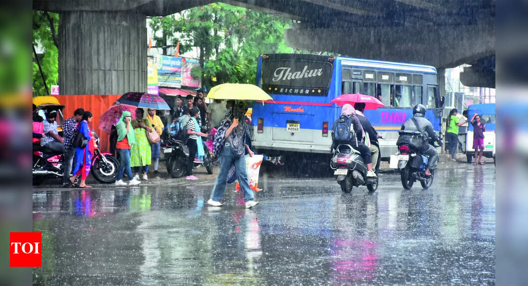 Rainfall: Rainfall and Thunderstorm Alert in Indore Region: Met ...