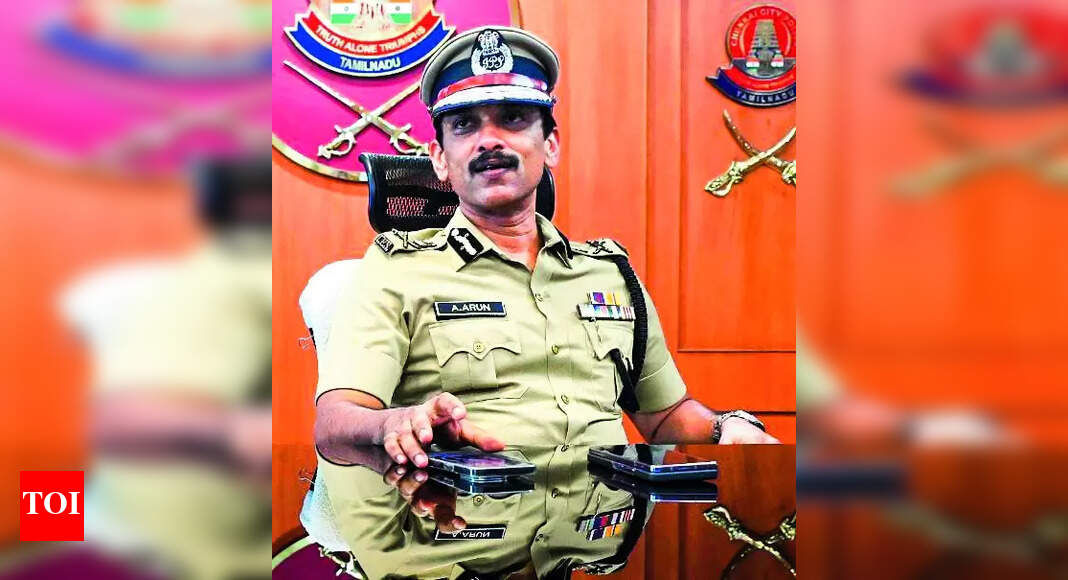 Arun replaces Rathore as Chennai police commissioner | Chennai News ...