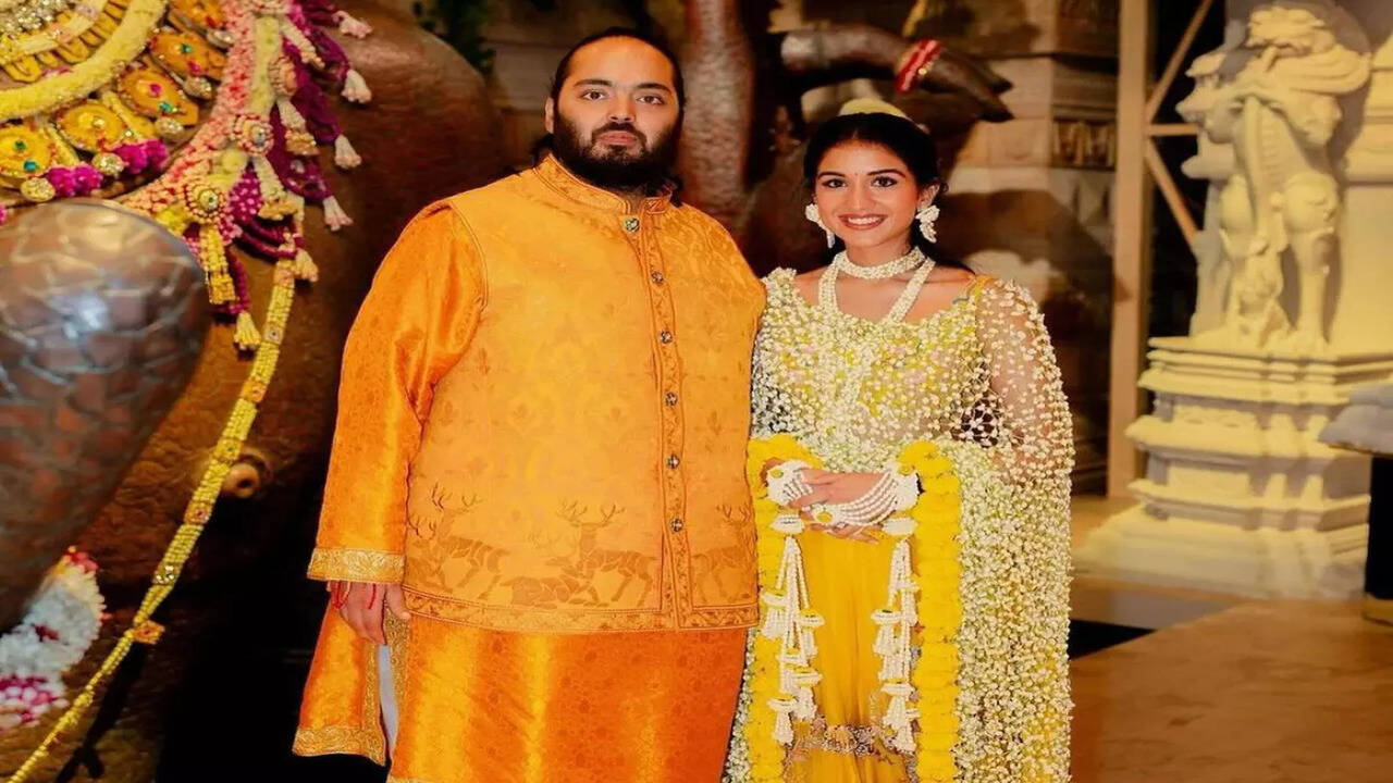 Anant Ambani's Haldi ceremony outfit is dedicated to his pet project ...