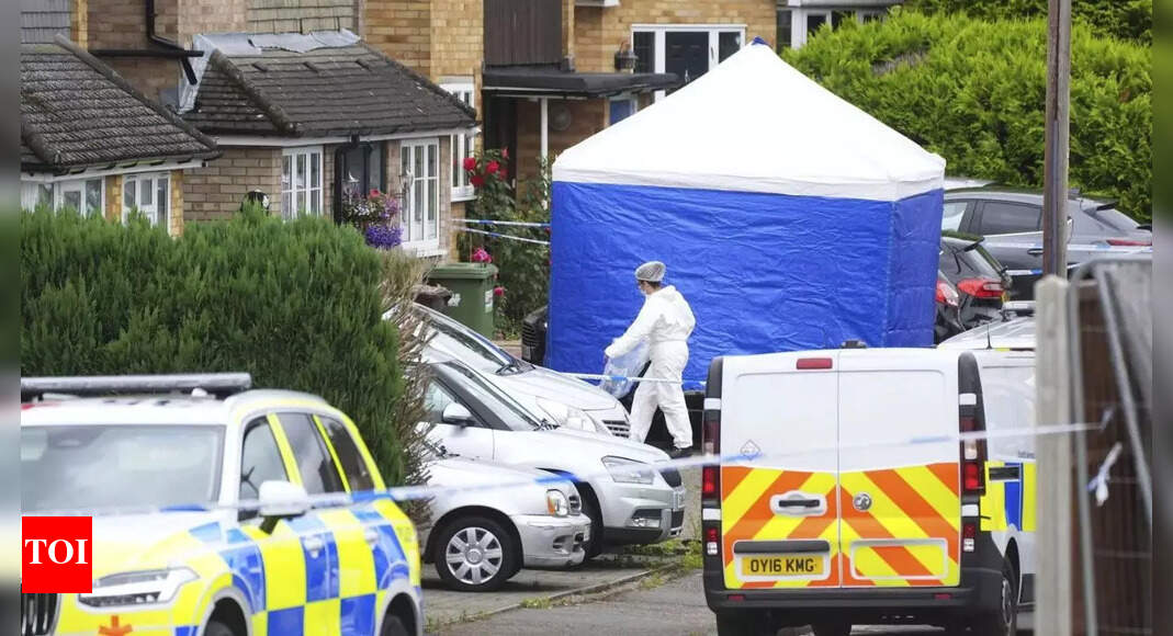 UK police arrest crossbow attack suspect after family members of ...