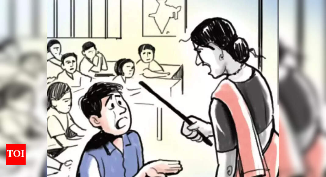 Teacher: Teacher beats student, breaks tooth over homework | Lucknow ...