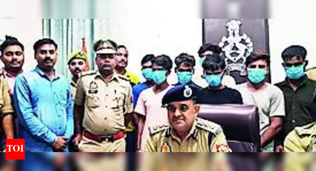 Gang: Rent a house for theft gang busted, 7 held | Lucknow News - Times ...