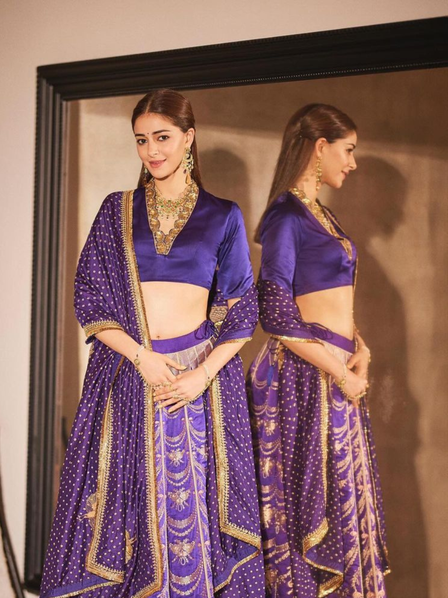 Ananya Panday Inspired Stunning Traditional Looks For Shaadi Season ...