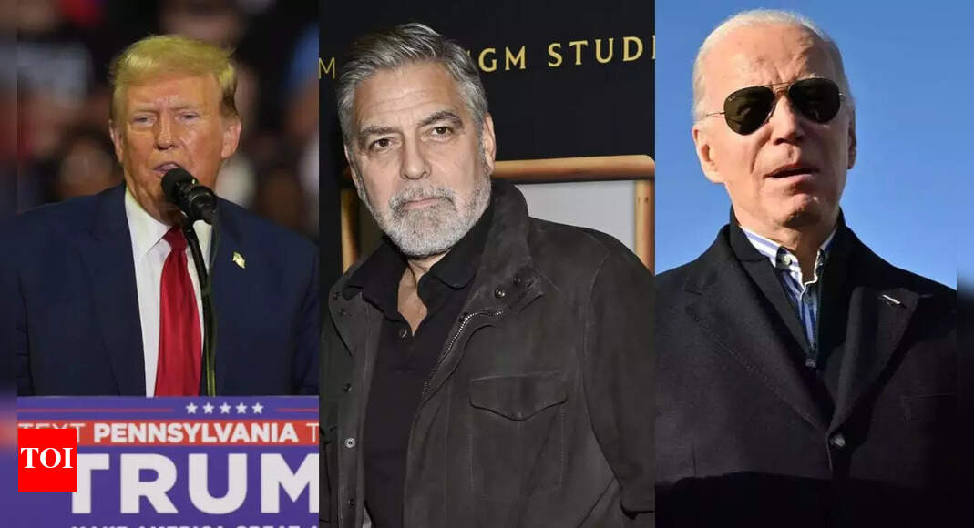 'Get out of politics': Donald Trump calls George Clooney a 'rat' after star urged Biden to drop ...