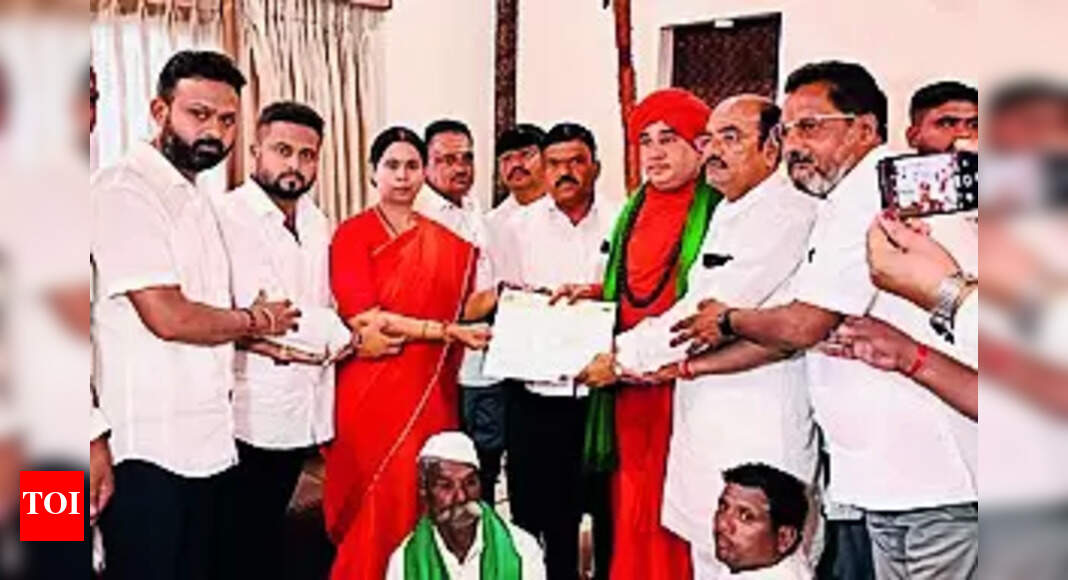 Reservation: Panchamasali seer seeks support for 2A reservation ...
