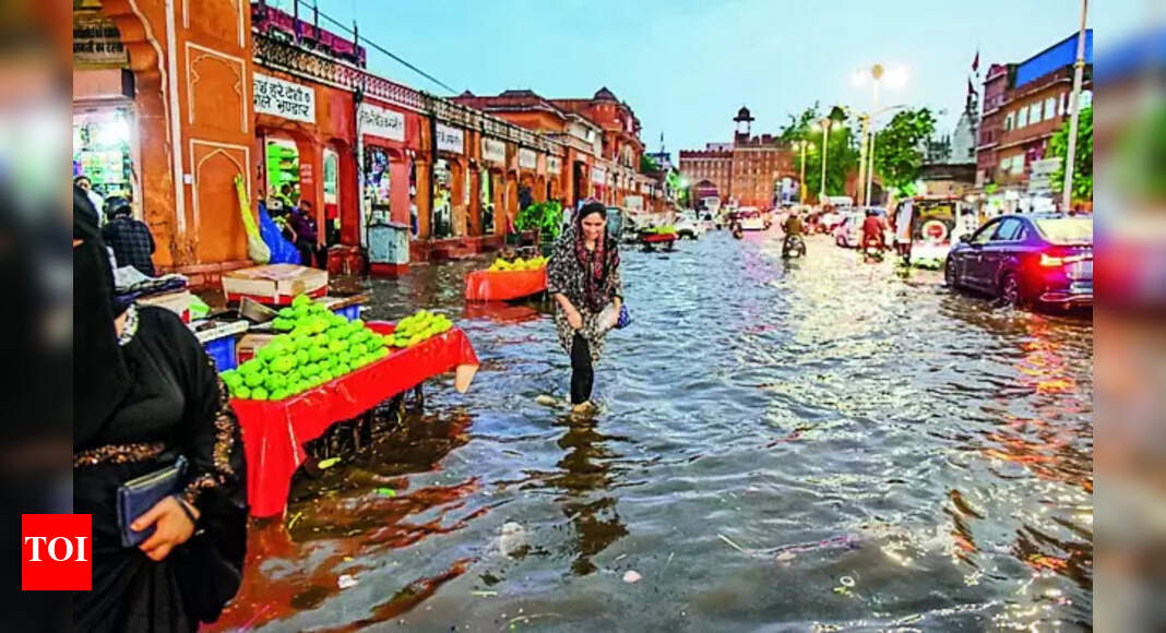 Rain: Rajasthan Monsoon Update: Rains Continue with Relief in Sight ...