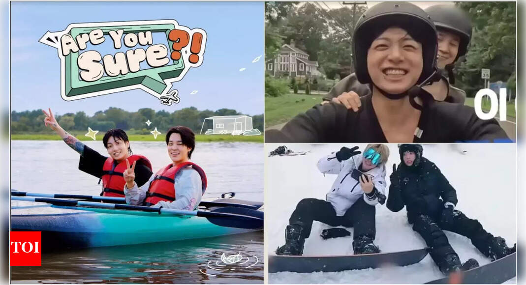 'Are You Sure?!' trailer: BTS’ Jimin and Jungkook display chaotic energy in this travel series ...