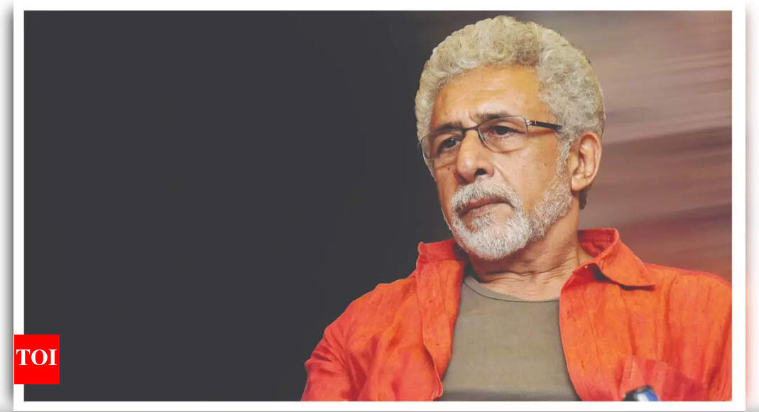 Naseeruddin Shah: It’s a misconception that acting on stage should be ...