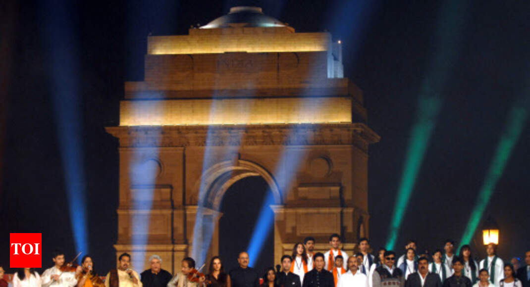 Celebrating 100 years of national anthem | Mumbai News - Times of India