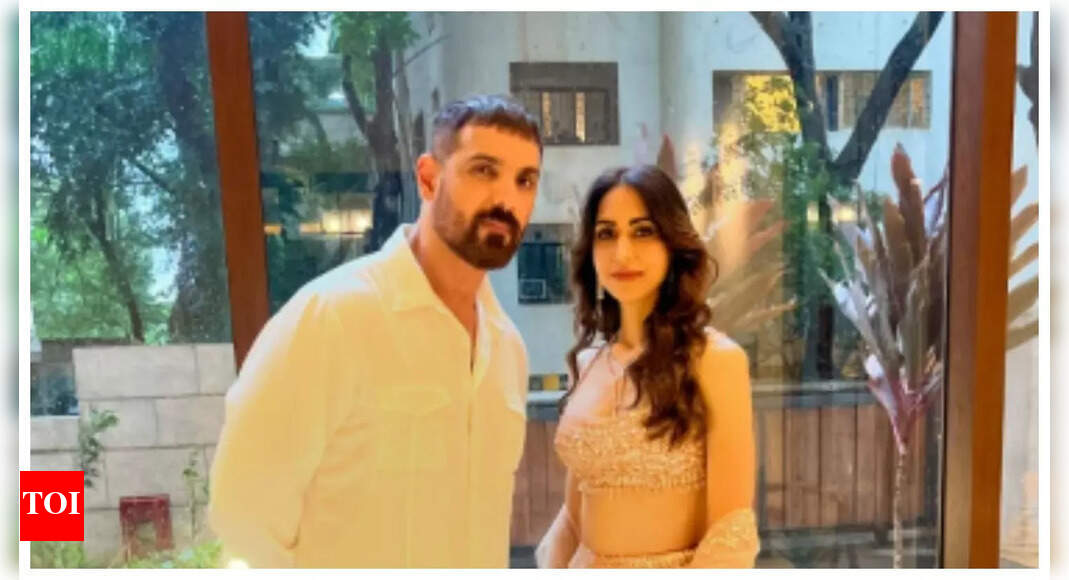 John Abraham and Priya Runchal shine at Anant Ambani and Radhika ...