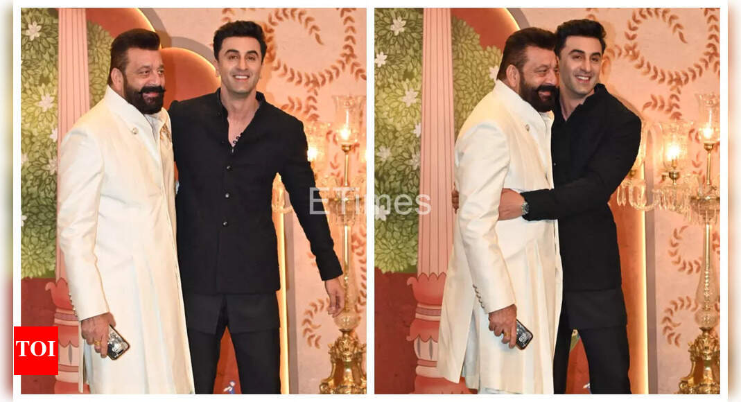 Reel and real life 'Sanju' Ranbir Kapoor and Sanjay Dutt grab eyeballs ...