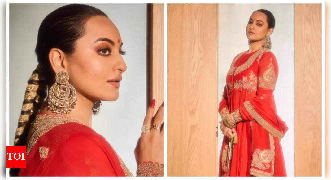 Sonakshi Sinha makes heads turn in Anant Ambani and Radhika Merchant's ...