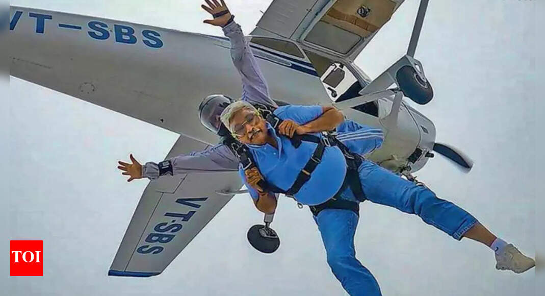 'That feeling of a free fall': At country's first drop zone, skydiving ...