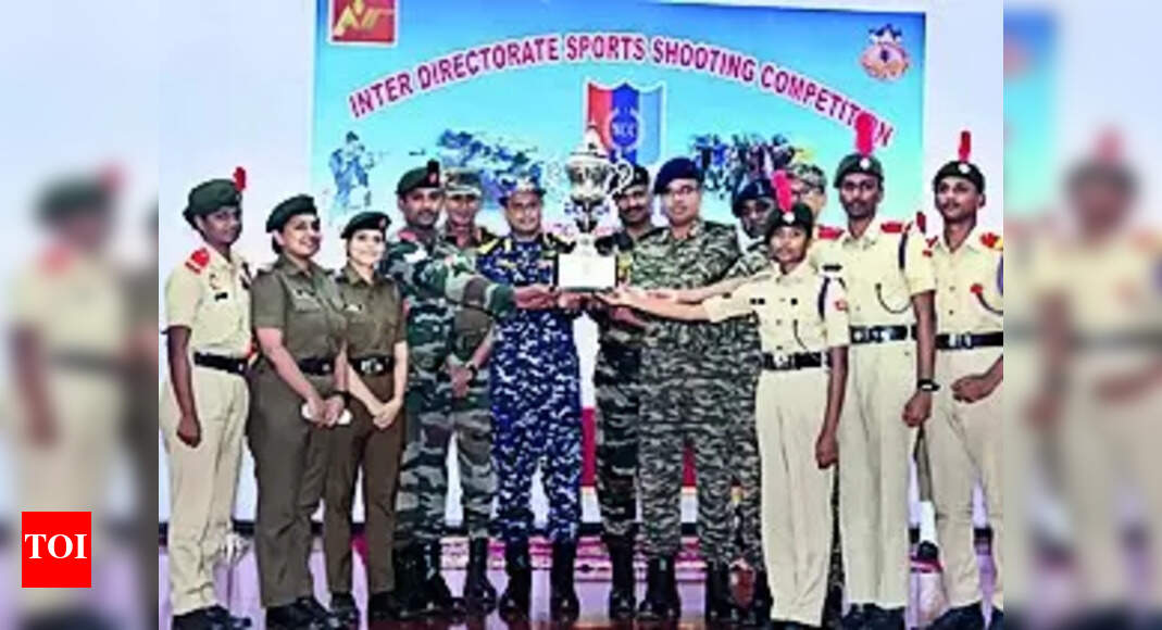 NCC Unit: NCC unit secures second position in shooting competition ...