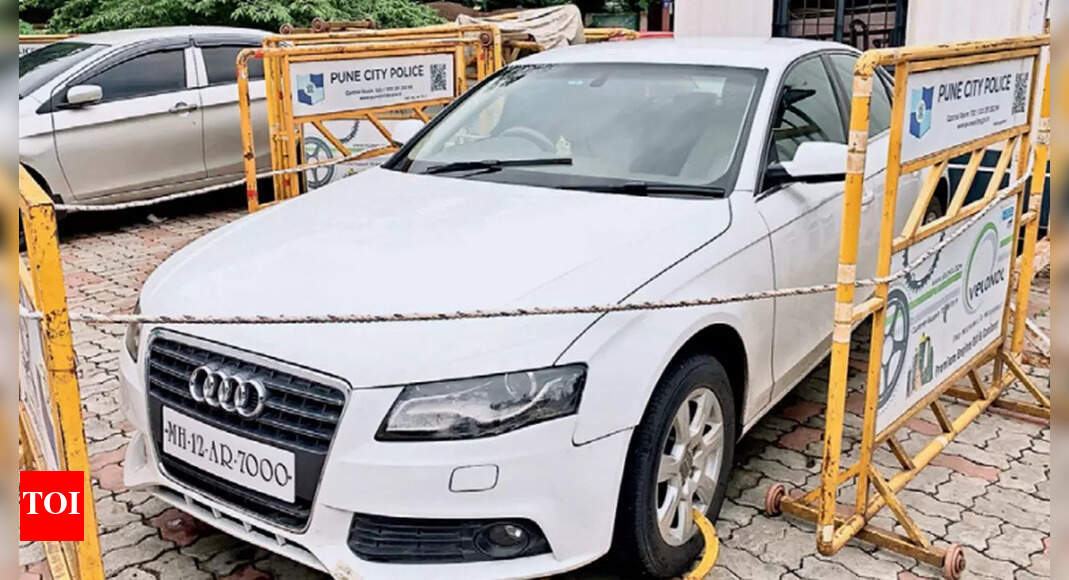 Audi: IAS trainee's Audi impounded for using beacon | Pune News - Times ...